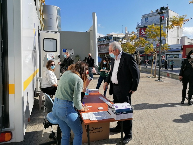Συνεχίζονται για όλο τον Οκτώβριο τα δωρεάν rapid test στο Δήμο ...