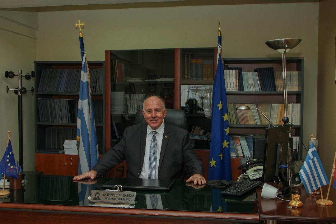Διαμαρτυρία Δήμου Ρήγα Φεραίου για την τιμή της αμυγδαλόψιχας - ΚΕΔΕ