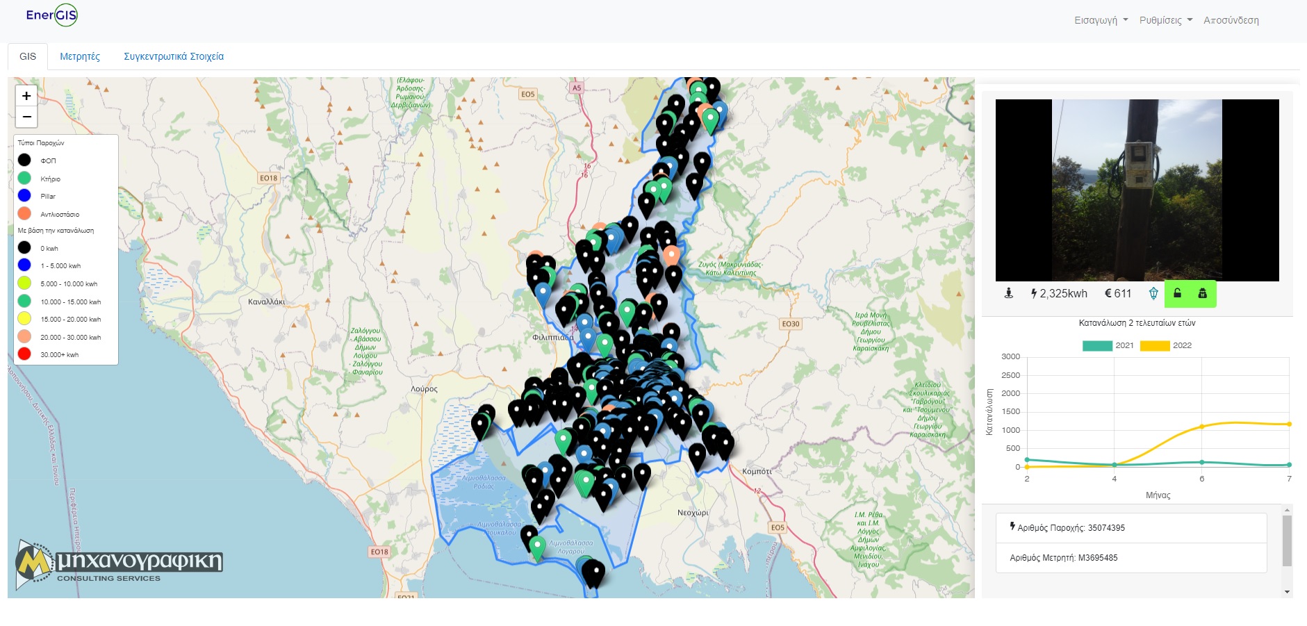 Άρτα: Ψηφιακή καταγραφή δικτύου μετρητών ηλεκτροφωτισμού σε όλες τις Δ ...