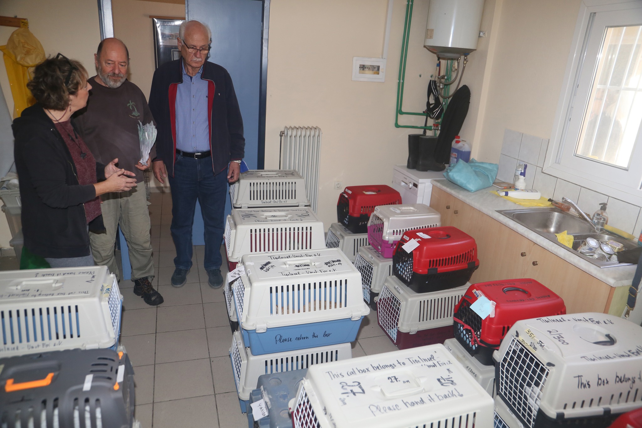 Στειρώθηκαν 400 ζώα στο Δημοτικό Κυνοκομείο Λάρισας - ΚΕΔΕ