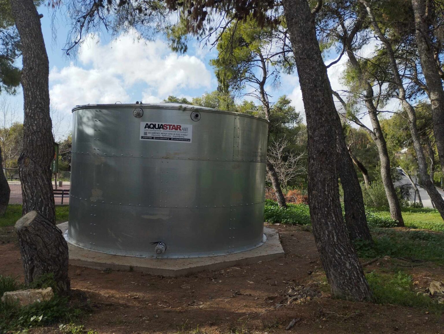 Δεξαμενές πυροπροστασίας στον Δήμο Πεντέλης - ΚΕΔΕ