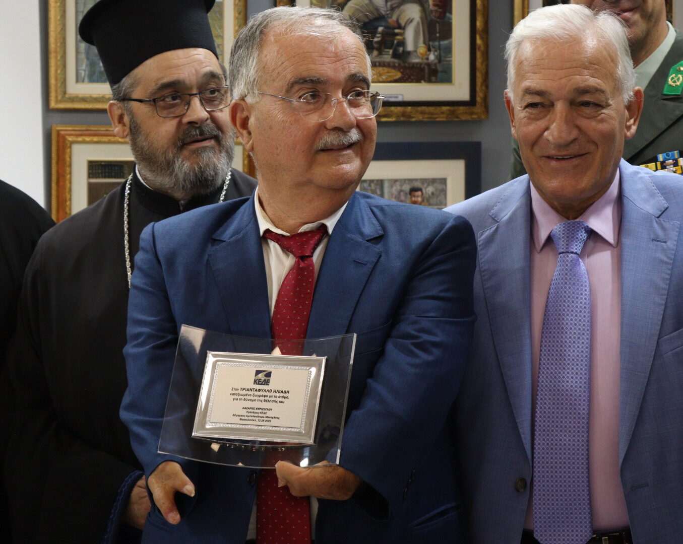 Η ΚΕΔΕ τίμησε τον ζωγράφο Τριαντάφυλλο Ηλιάδη στη ΔΕΘ – Μια εκδήλωση ...