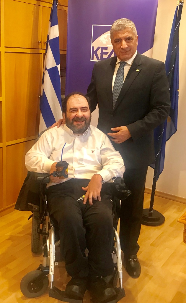 Συνάντηση του Προέδρου της ΚΕΔΕ Γ. Πατούλη με τον Πρόεδρο του ...